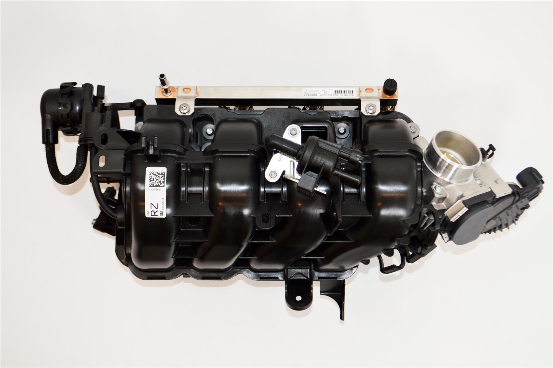 LSC 55562260 : Genuine Complete Induction Manifold with Throttle Body ...