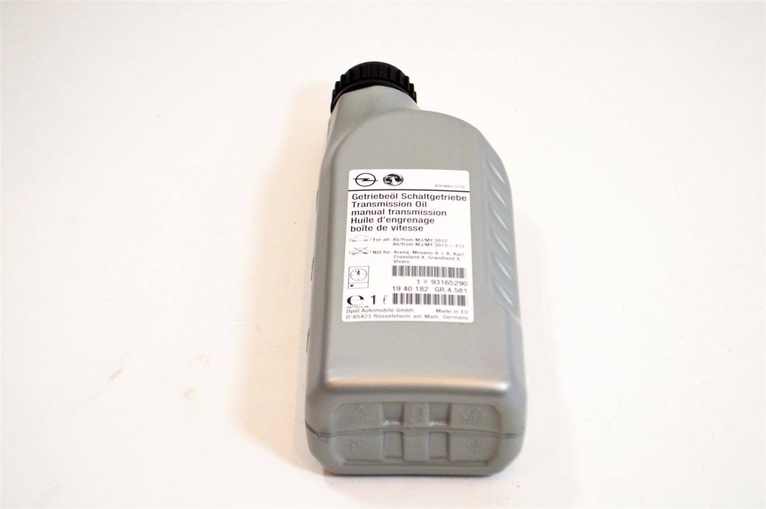 LSC 93165290 : 1ltr GENUINE Manual Transmission / Gearbox Oil SAE75 W85 ...