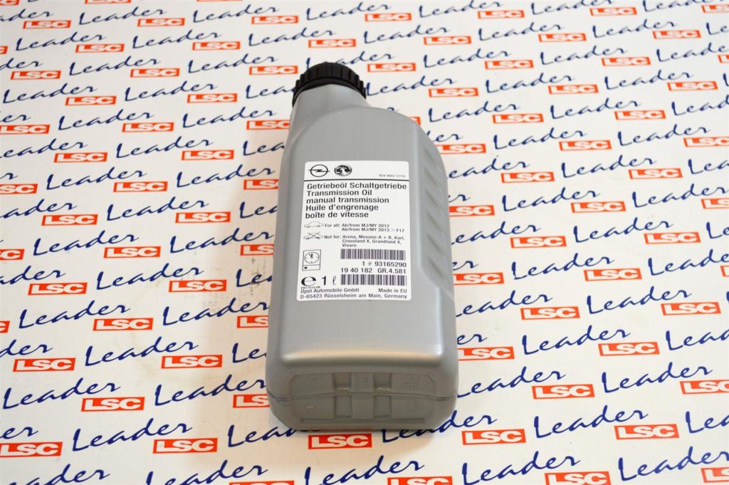 LSC 93165290 : 1ltr GENUINE Manual Transmission / Gearbox Oil SAE75 W85 ...